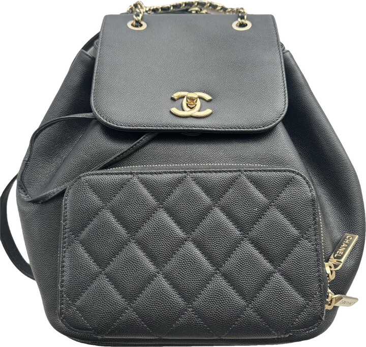 Chanel Leather backpack - ShopStyle
