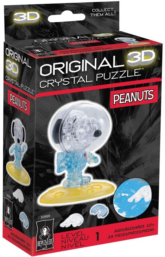 Bepuzzled 3D Crystal Puzzle - Peanuts Astronaut Snoopy - ShopStyle