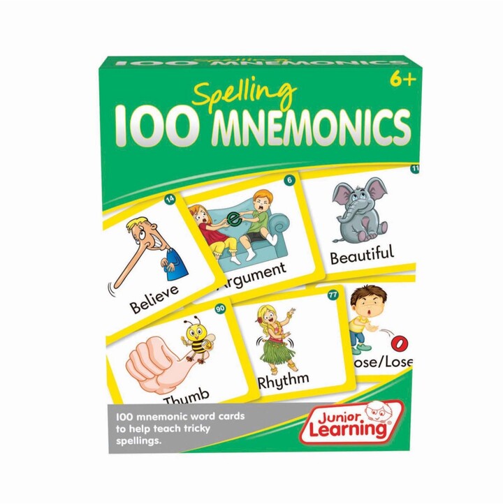 Redbox Junior Learning 100 Spelling Mnemonics Word Educational Activity ...