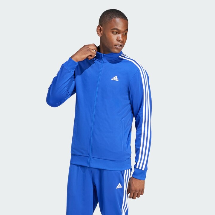 adidas Essentials Warm-Up 3-Stripes Track Jacket - ShopStyle