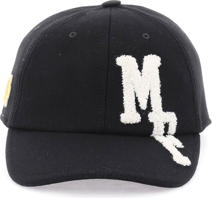 MONCLER GENIUS Moncler x fragment hiroshi fujiwara wool baseball cap ...
