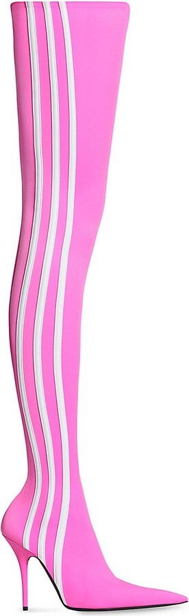 Balenciaga Adidas Knife 110mm Over-The-Knee Boot - ShopStyle