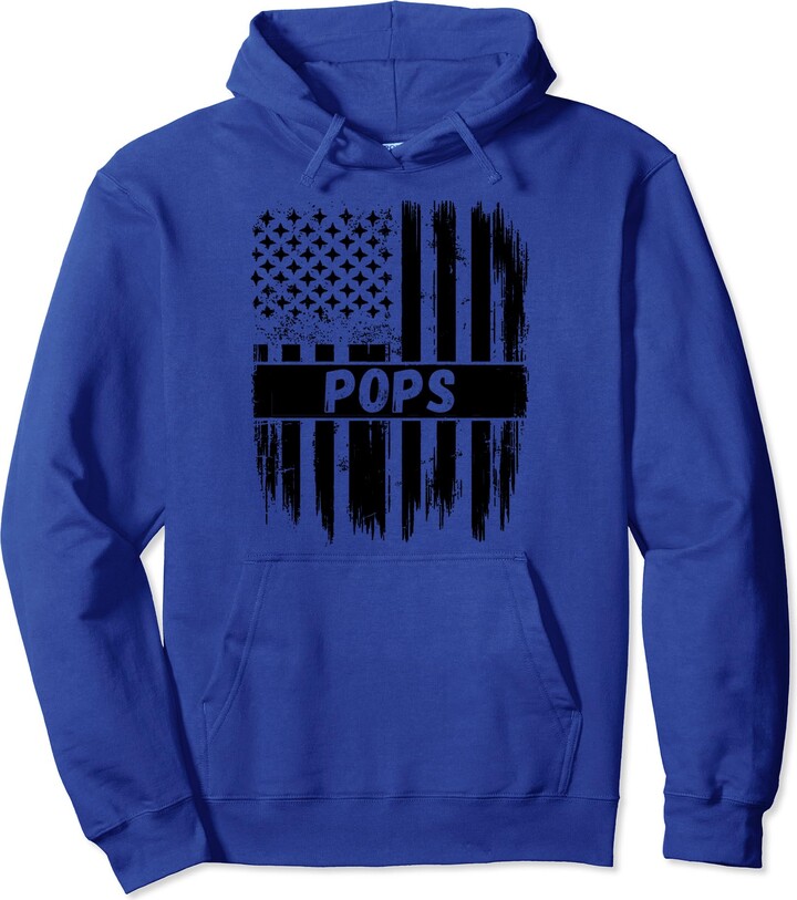 Fashion Tribe Pops Patriotic Gift for POPS Distressed American Flag ...