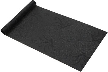 iH casadcor IH Casa Decor Vinyl Table Runner 72" Damask Navy Blue - Set ...