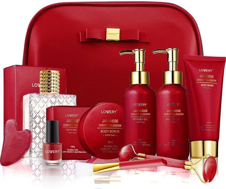 Lovery Luxury Japanese Cherry Blossom Bath & Body Beauty Kit With ...