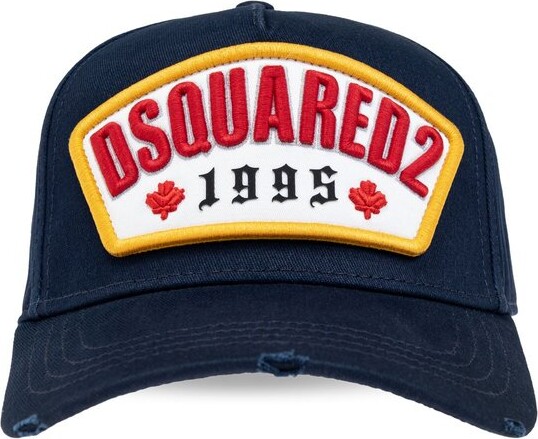 DSQUARED2 Logo Patch Baseball Cap - ShopStyle Hats