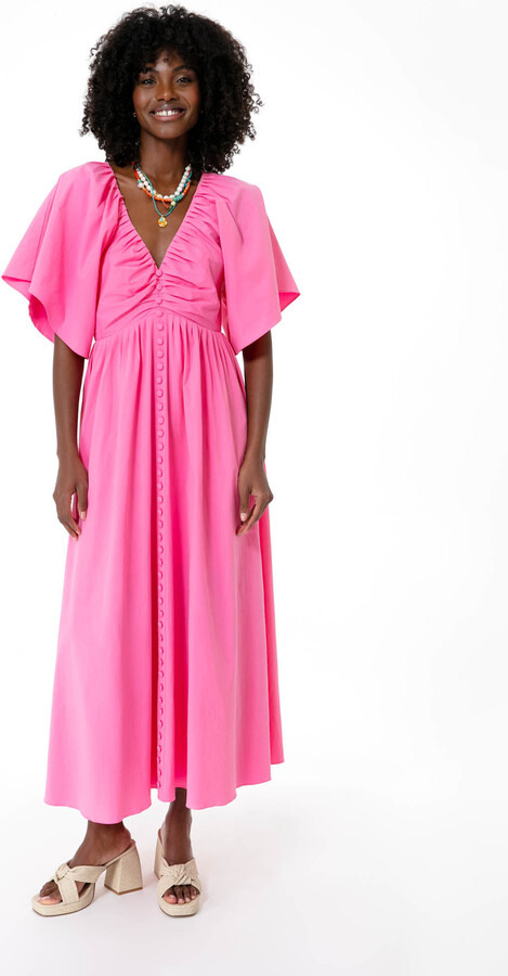 Pomander Place Pink Viviana Maxi Dress - ShopStyle