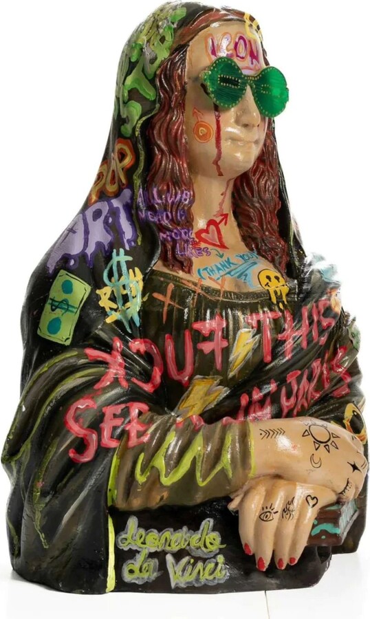 Artchi Mono Lisa In Pop Art Life - ShopStyle Figurines
