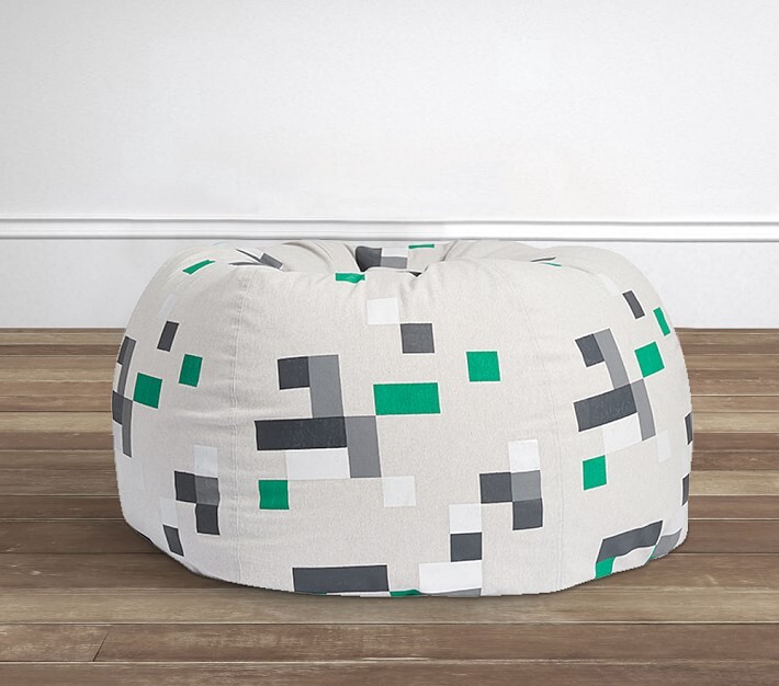 Pottery Barn Kids Minecraft Pixel Anywhere Beanbag - ShopStyle Cribs ...