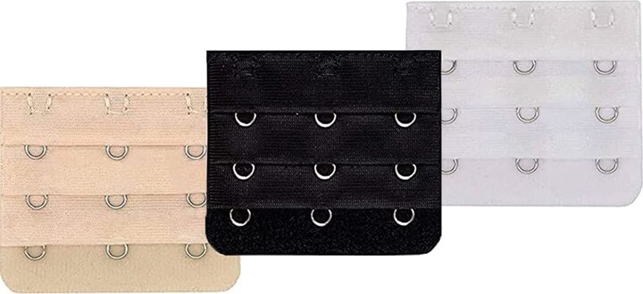 5RIDGE Women's Bra Extender 3 Hook Soft and Comfortable 3x Rows Plus ...
