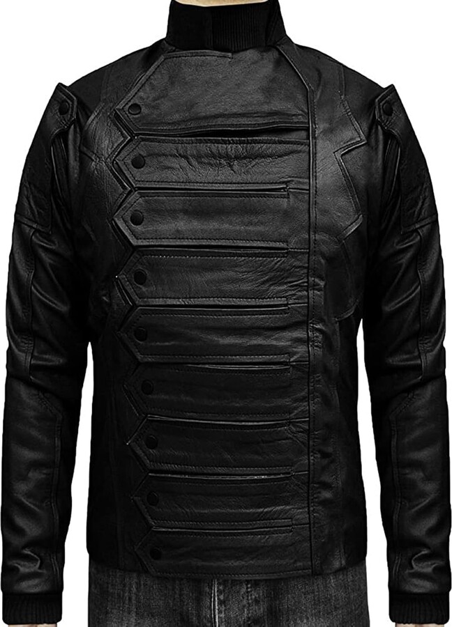 OBX Fashion Mens Modern Slim Fit Leather Jacket Collection - ShopStyle