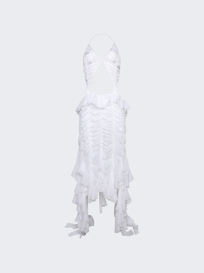 Ester Manas Mermaid Ruched Maxi Dress - ShopStyle