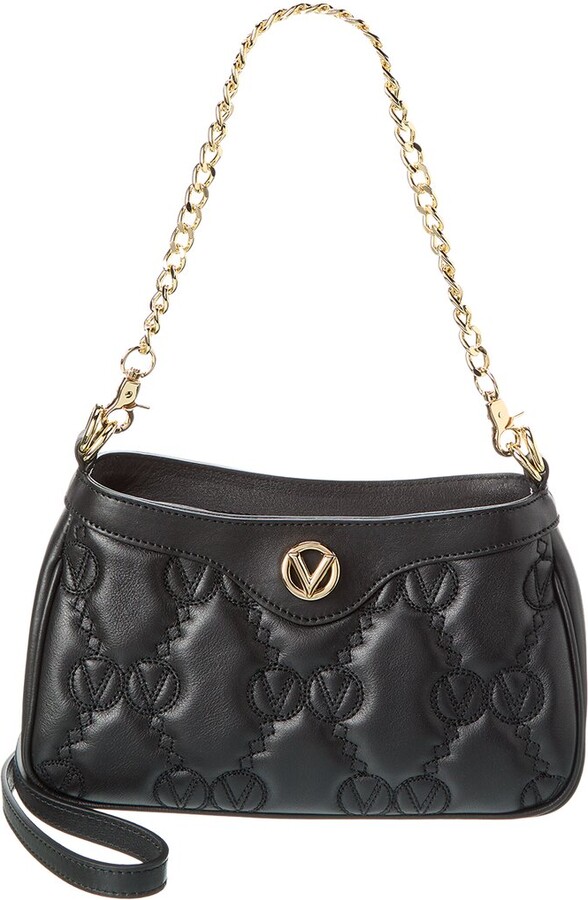 Valentino By Mario Valentino Rose Matelasse Leather Shoulder Bag ...