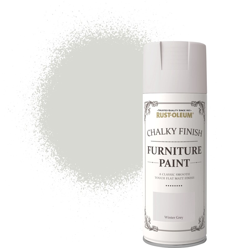 Rust-Oleum Winter Grey Furniture Spray Paint 400ml Grey - ShopStyle ...