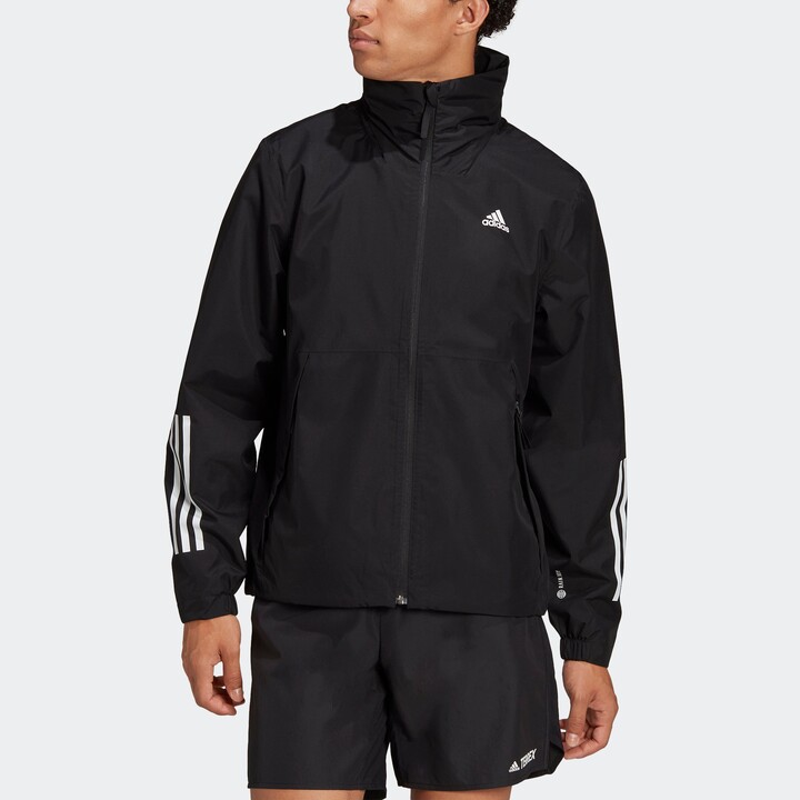 adidas Men's BSC 3-Stripes RAIN. RDY Jacket - ShopStyle