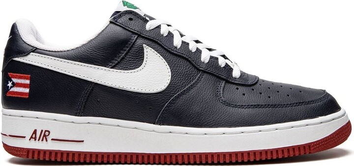 Nike Air Force 1 "Puerto Rico" sneakers - ShopStyle Trainers & Athletic ...