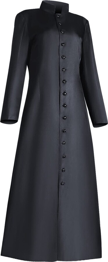 luoluoluo Womens Cassock Robe Sale Clearance Medieval Church Robe ...