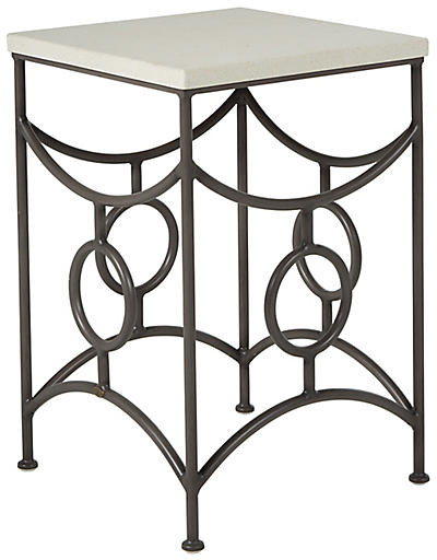 Trestle Outdoor Side Table - Slate Gray - SUMMER CLASSICS INC - ShopStyle