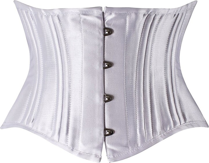 SHAPERX DeepTwist Damen 26 Stahl Gebohrt Korsett Unterbrust Lace-Up ...