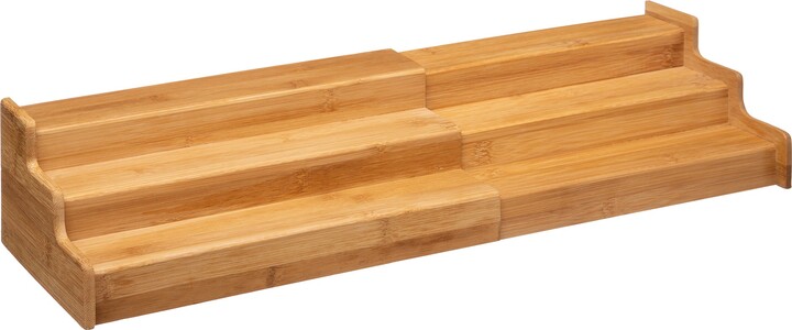 Dunelm Bamboo Expandable Spice Rack Brown - ShopStyle Food Storage ...