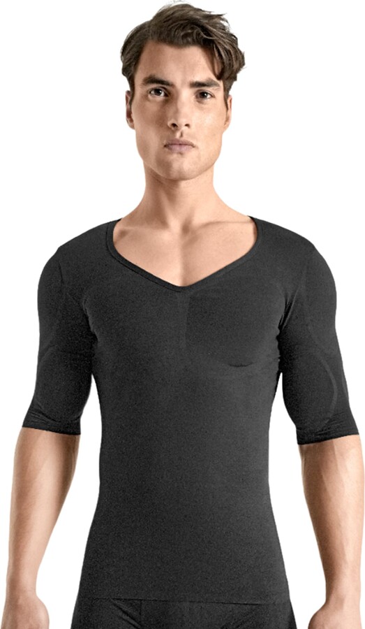 Rounderbum | Compression Shirt Men - Mens Underwear Padded T-Shirt for ...