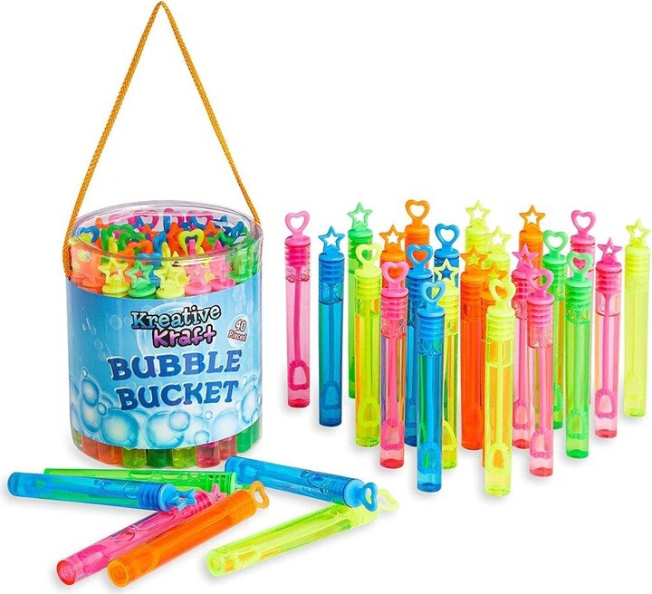 kreativekraft Bubble Bucket - 40 Bubble Sticks - ShopStyle Girls' Bags
