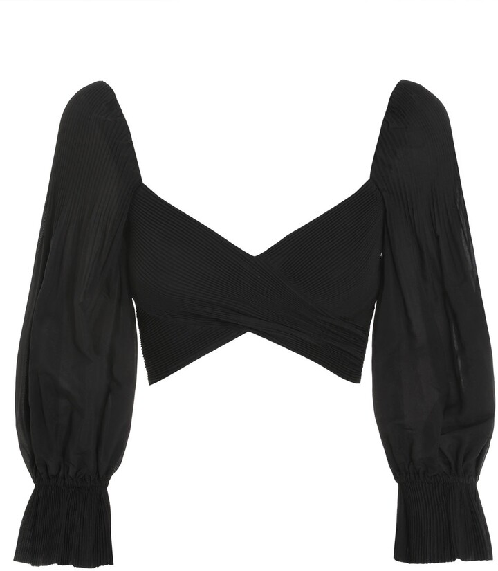 Zimmermann Pleated Bodice - ShopStyle Tops