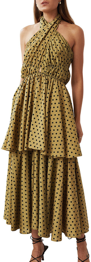 Mon Renn Roselyn Midi Dress - ShopStyle