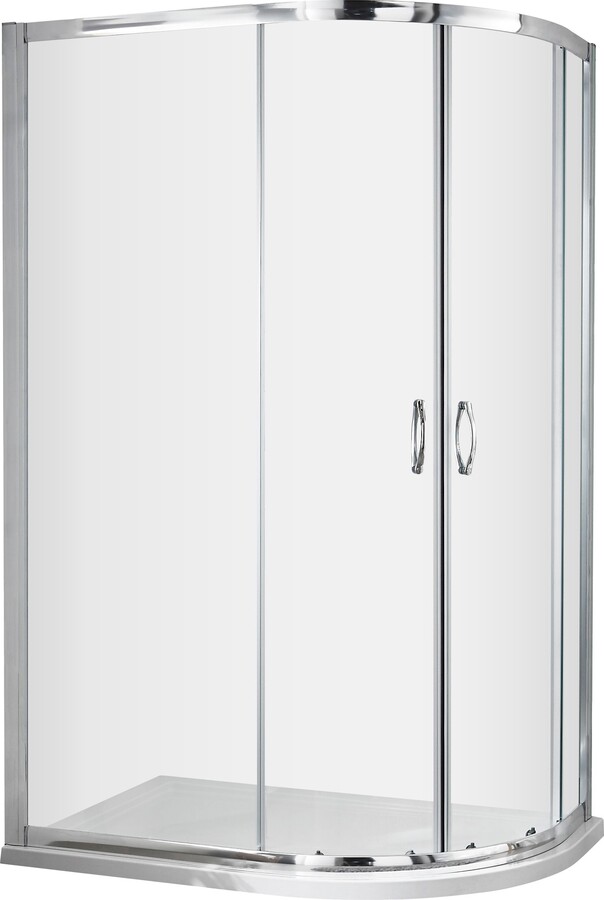 Balterley 5mm Glass Offset Quadrant Shower Enclosure 1200 x 900mm ...