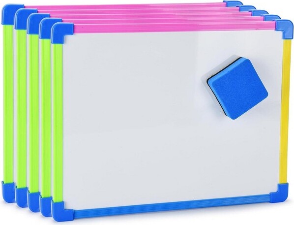 Signs Authority 9'' x 12'' Small White Board Dry Erase Board for Kids ...