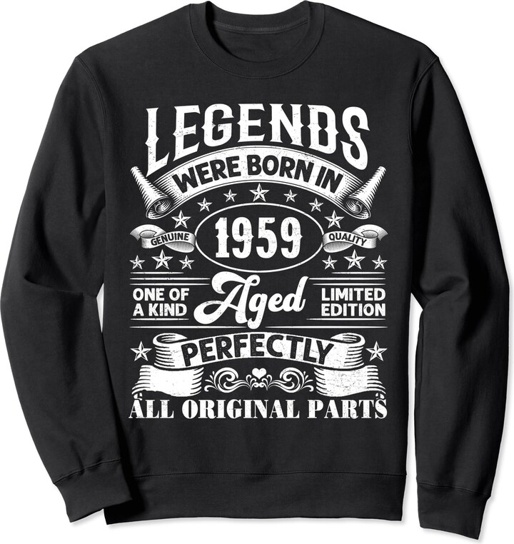 CAT Vintage 1959 65th Birthday Decorations Men Women 65 Year Old ...