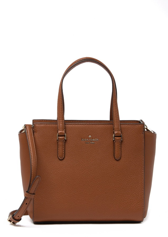 Kate Spade Jackson Medium Leather Satchel - ShopStyle