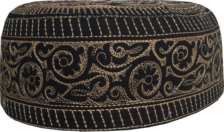 K Caps K_Caps Partywear koofi Men's Koofi Hand Embroidered Prayer Cap ...