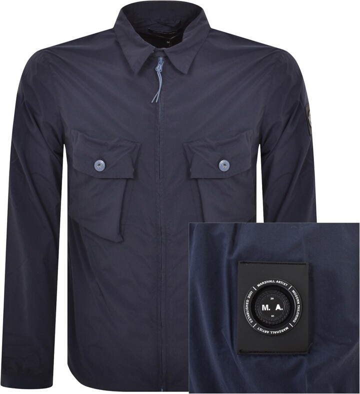 Marshall Artist Tonaro Overshirt Navy - ShopStyle Jackets