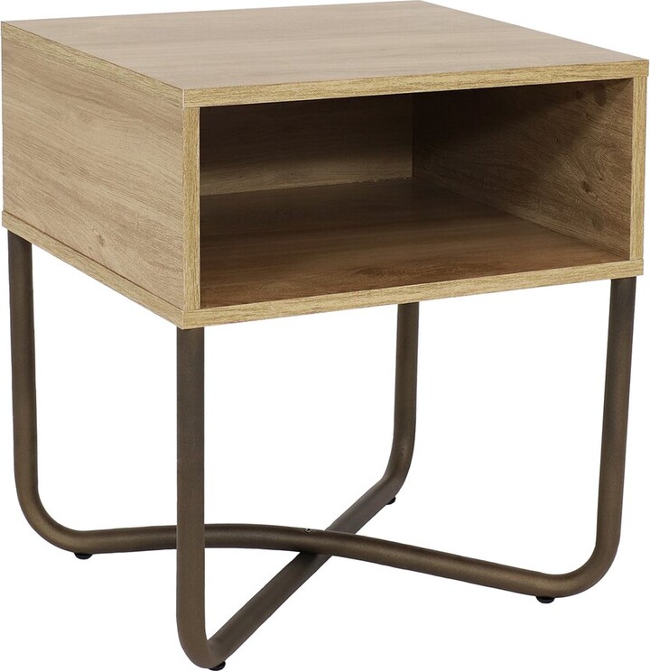Sunnydaze Industrial Style Side Table - ShopStyle