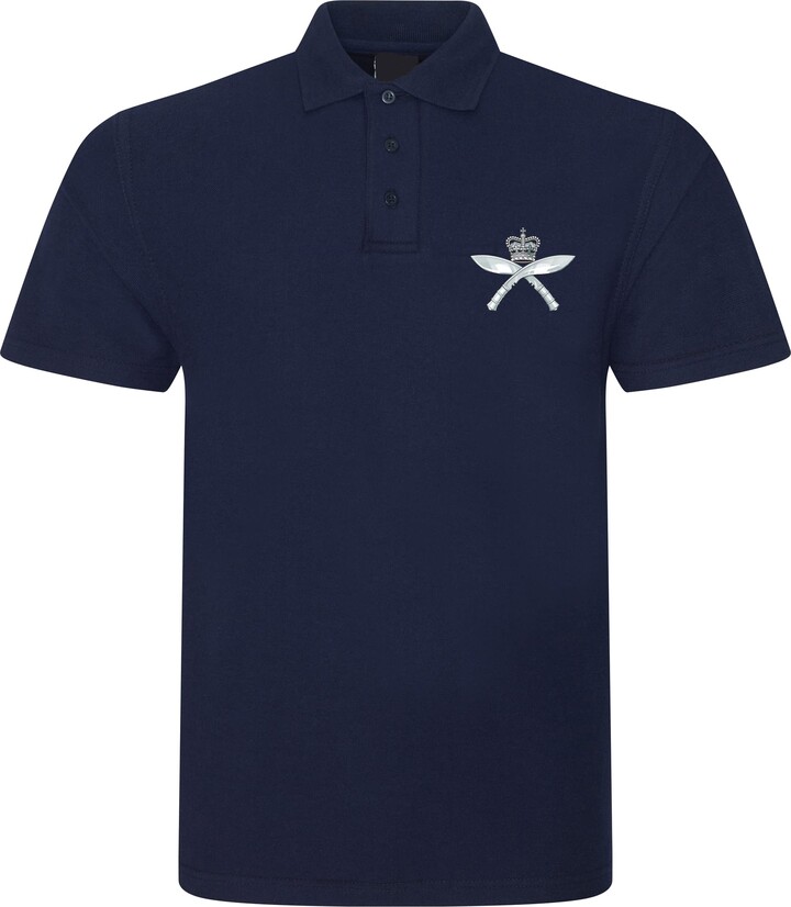 PSave Royal Gurkha Rifles Gurkhas Insignia Mens Embroidered Polo Shirt ...