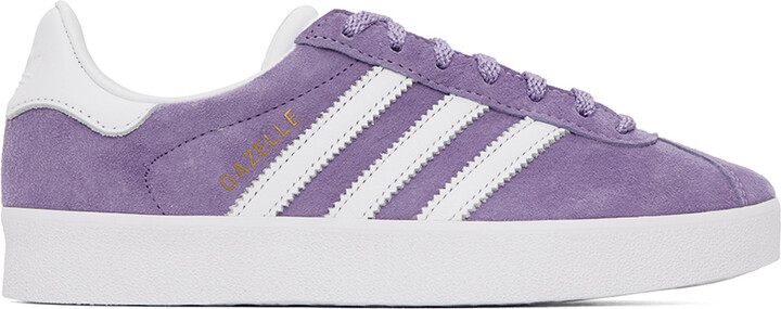 adidas Purple Gazelle 85 Sneakers - ShopStyle Trainers & Athletic Shoes