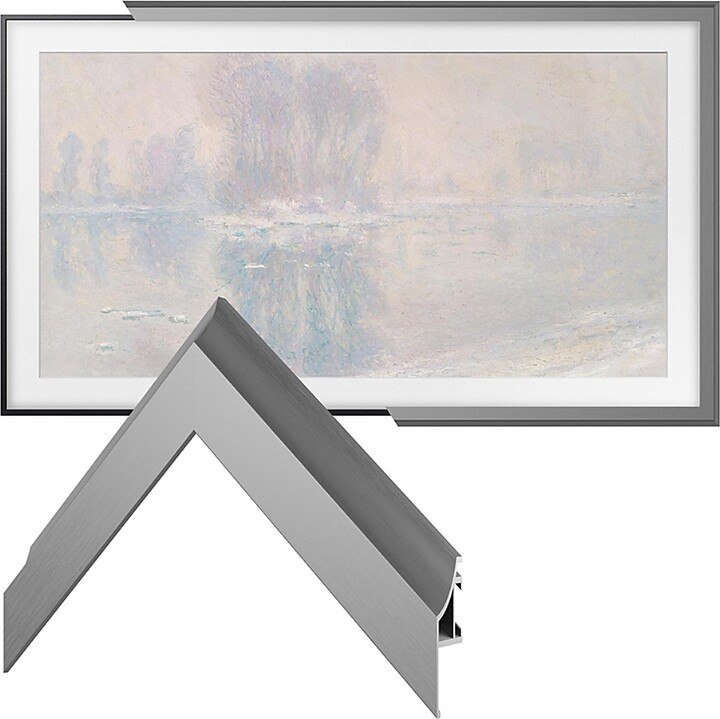 Deco Tv Frames 65 Alloy Prismatic Customizable Frame for Samsung The ...