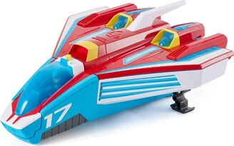 Paw Patrol Mighty Pup Super Paws 2 in 1 Deluxe Transforming Jet and ...