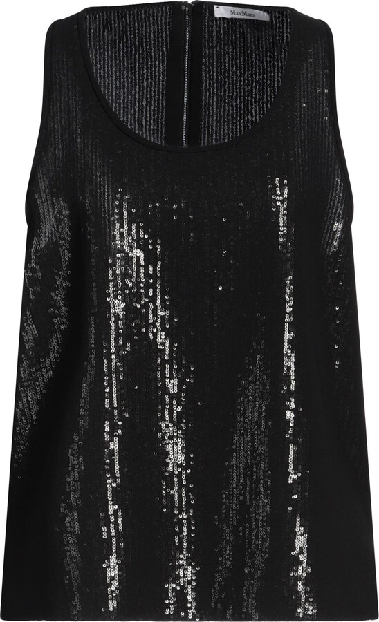 Max Mara Top Black - ShopStyle