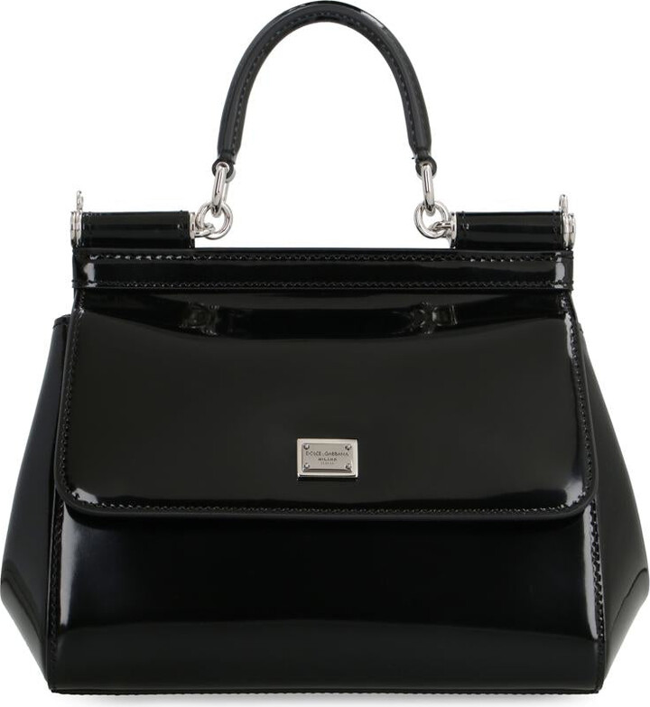 Dolce & Gabbana Kim Sicily Leather Mini Handbag - ShopStyle Satchels ...