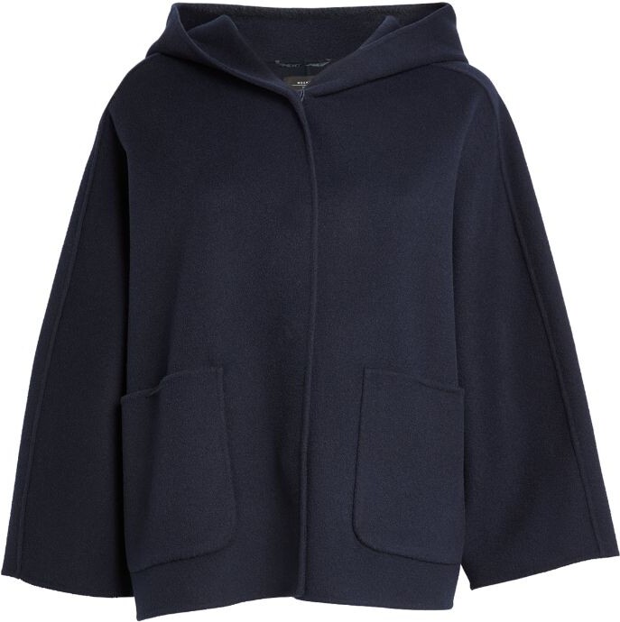 Weekend Max Mara Wool Hooded Jacket - ShopStyle