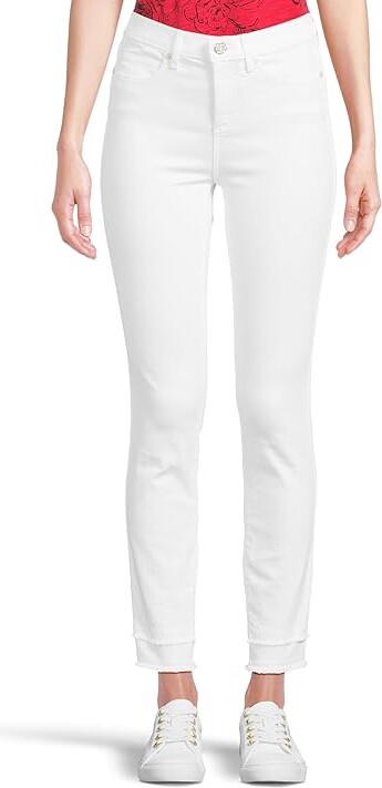 Lilly Pulitzer South Ocean High-Rise Skinny Jeans in Resort White Women ...