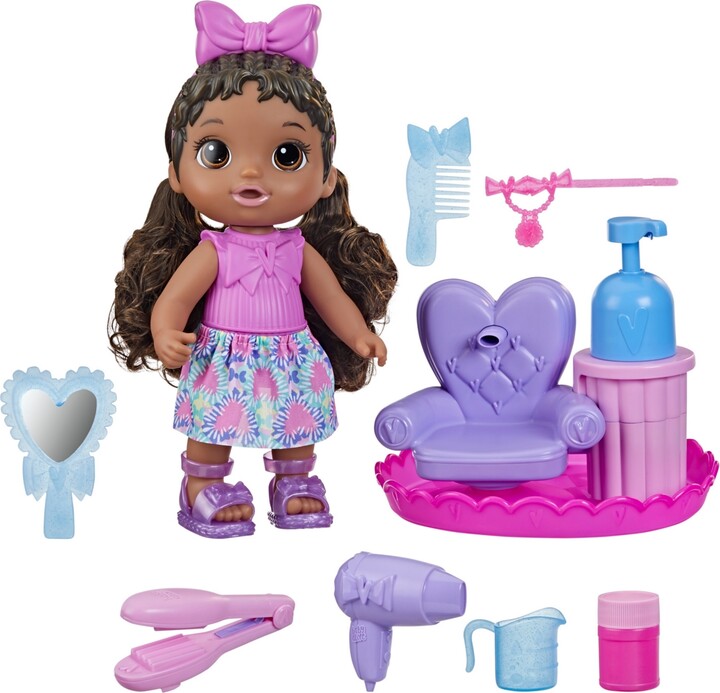 Baby Alive Sudsy Styling Doll Set - ShopStyle Bibs & Burp Cloths