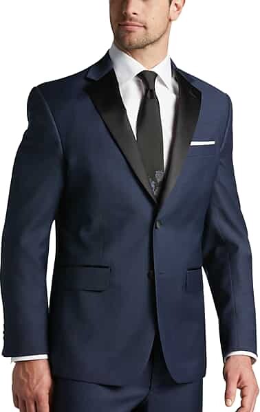 Pronto Uomo Platinum Big & Tall Men's Modern Fit Notch Lapel Suit ...