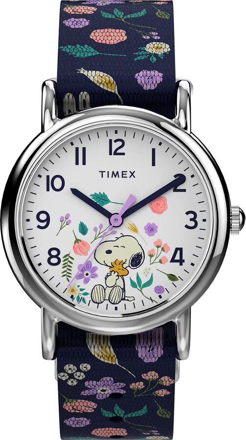 Timex Womens Watch Peanuts Weekender Casual Ladies Wristwatch ...