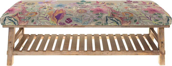 Voyage Maison Rupert Primrose Floral Storage Bench - ShopStyle