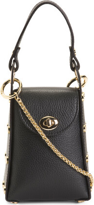 TJMAXX Leather North South Crossbody - ShopStyle Shoulder Bags