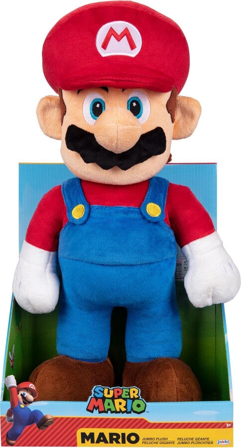 Super Mario Nintendo Jumbo Plush Mario - ShopStyle Stuffed Animals