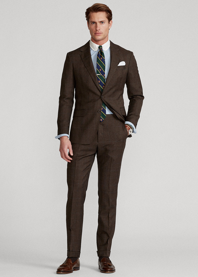 Ralph Lauren Polo Glen Plaid Wool Twill Suit - ShopStyle